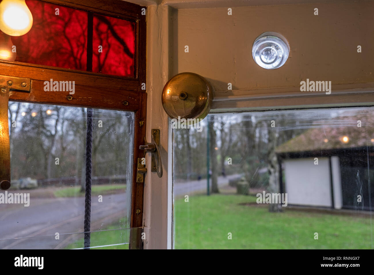 The power control and braking system on Heritage tram Stock Photo - Alamy