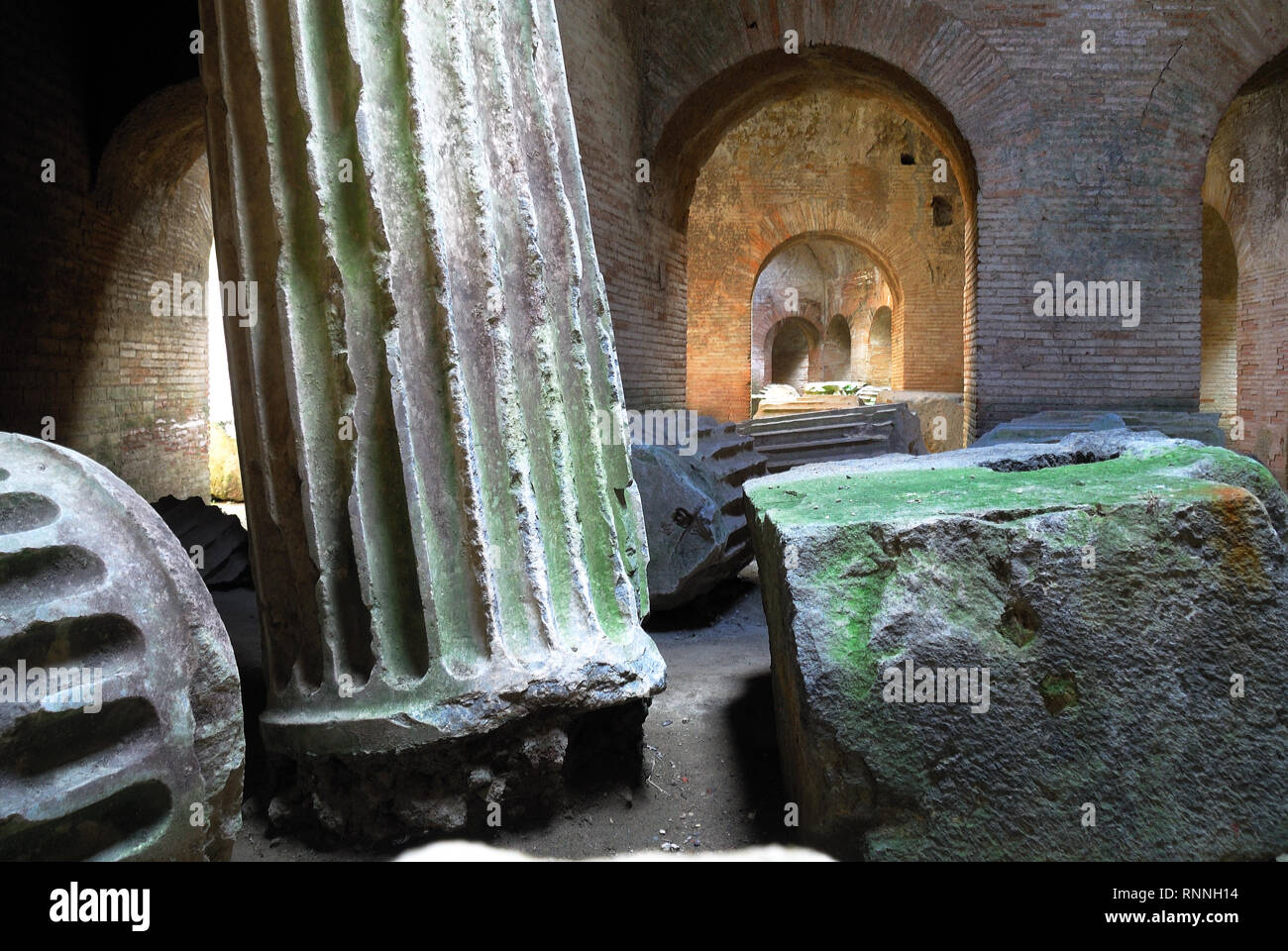 Pozzuoli flavian amphitheater hi-res stock photography and images - Alamy