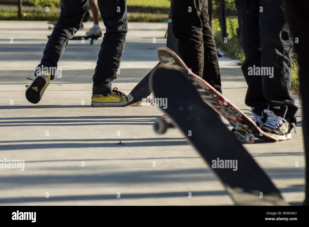 Summer skaters hi-res stock photography and images - Alamy
