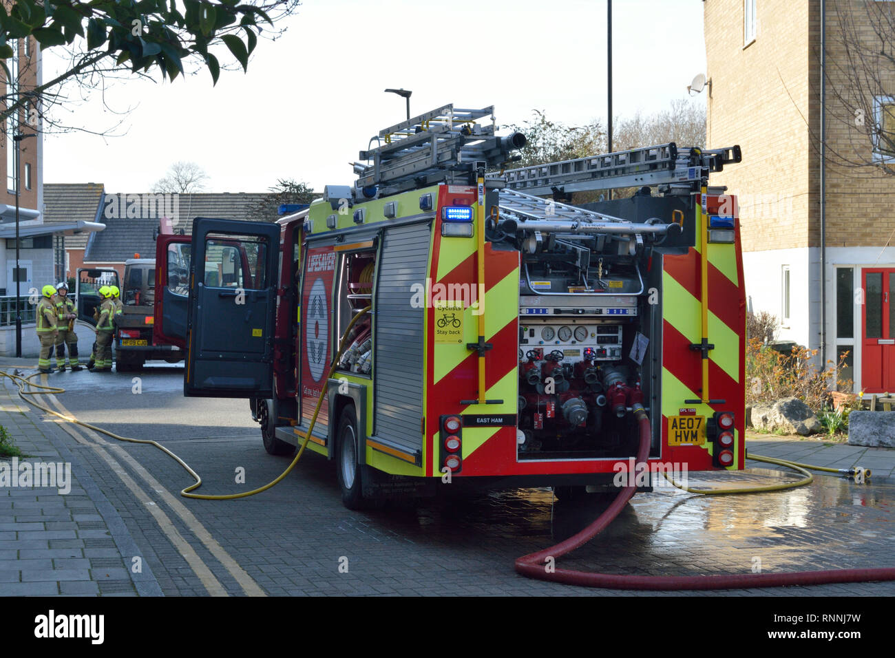 London firefighters uniform hi-res stock photography and images - Alamy