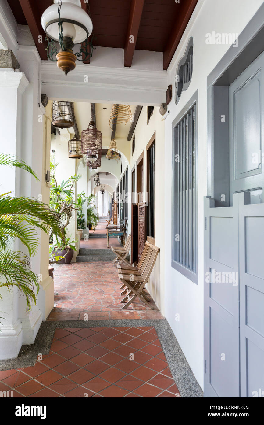 Singapore. Five-foot Walkway Connects Early Twentieth Century Houses on ...