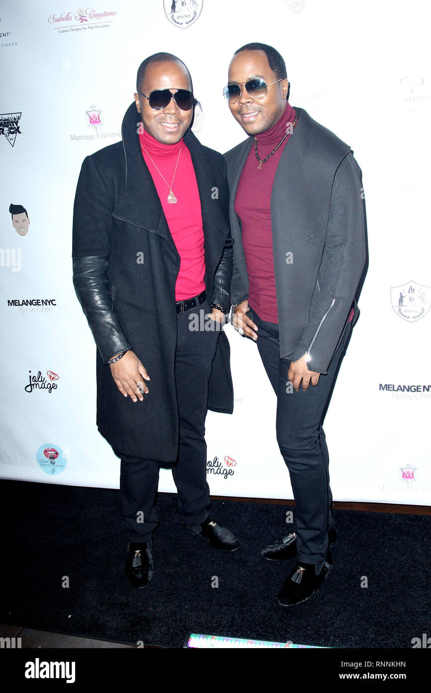 New York, USA. 11 Dec, 2015. Antoine Von Boozier, Andre Von Boozier at ...