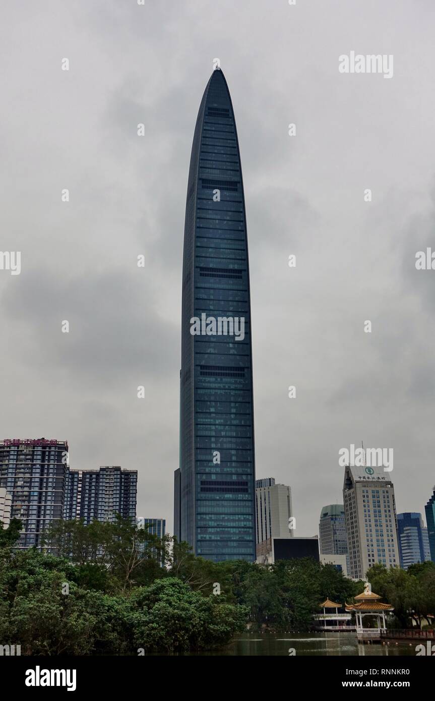 Kingkey 100 Skyscraper Shenzhen High Resolution Stock Photography and ...