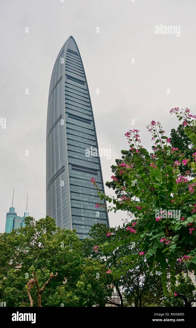 Kingkey finance tower hi-res stock photography and images - Alamy