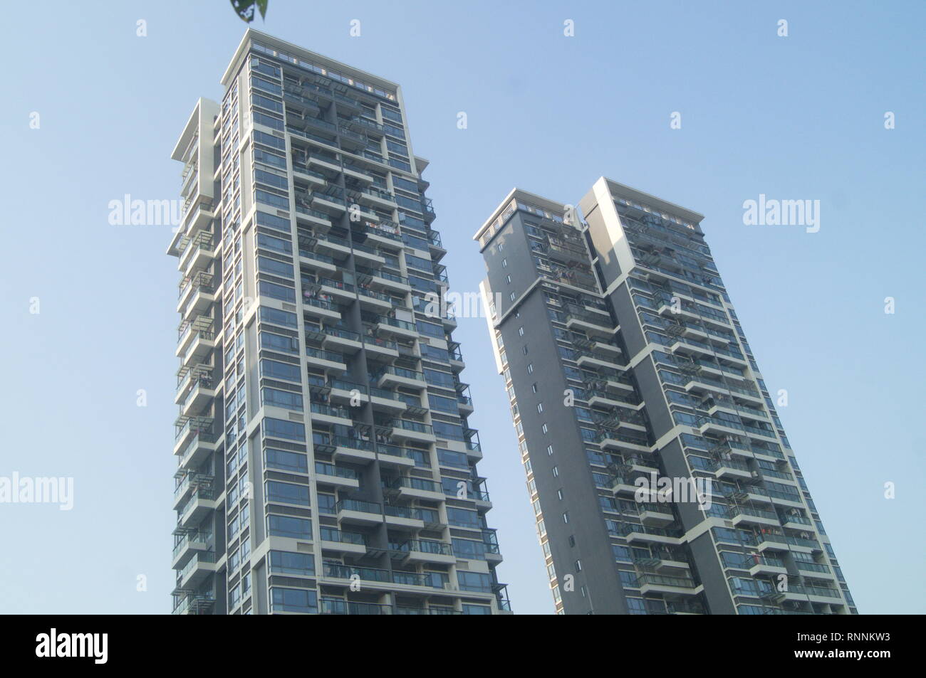 Shenzhen, China: Appearance of Residential Buildings Stock Photo - Alamy