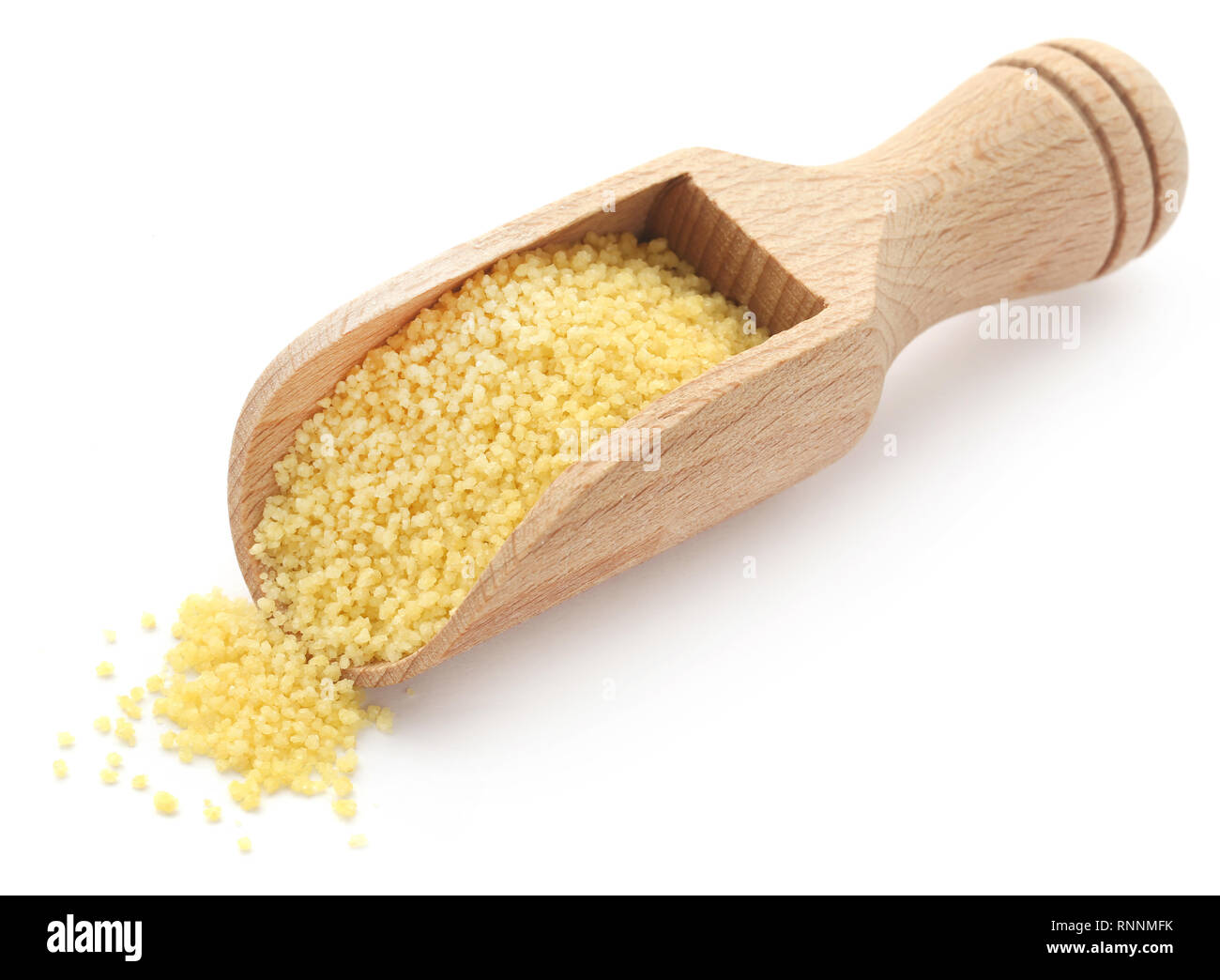 Couscous a North African cuisine over white background Stock Photo - Alamy