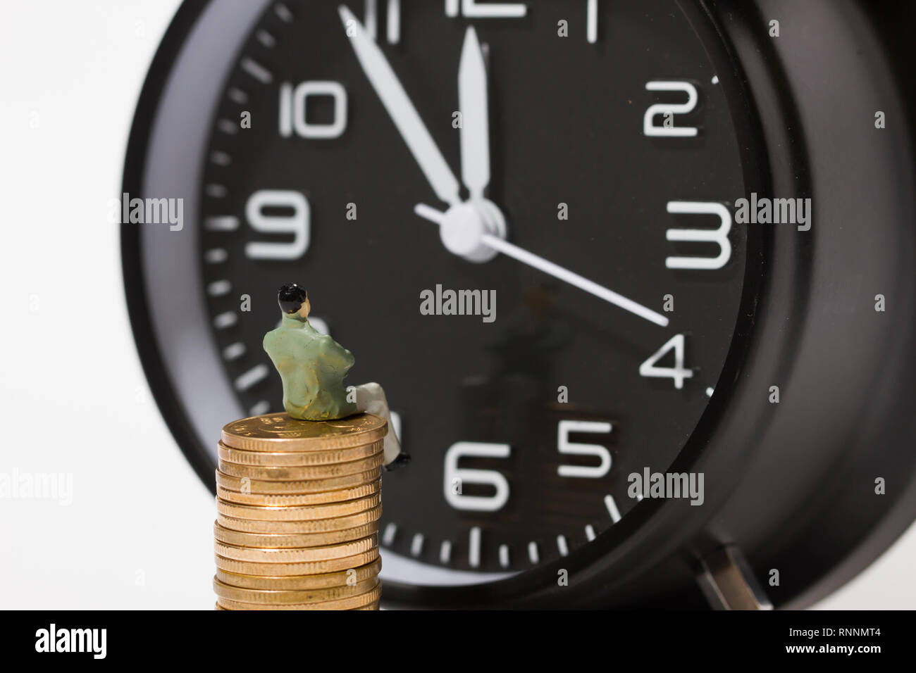 Wealth clock hi-res stock photography and images - Alamy