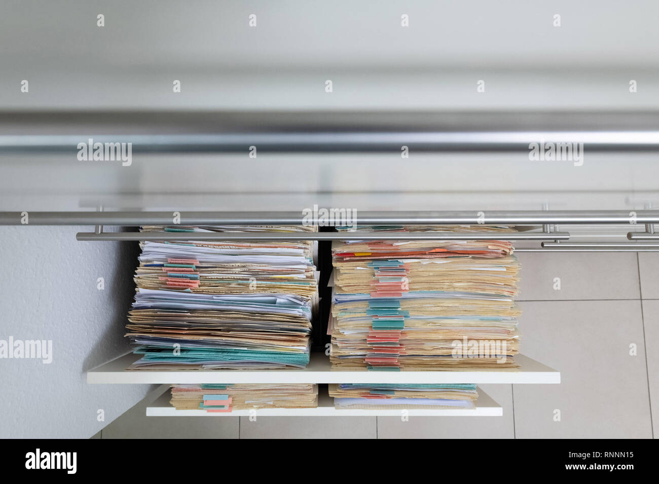 Medical file stack hi-res stock photography and images - Alamy