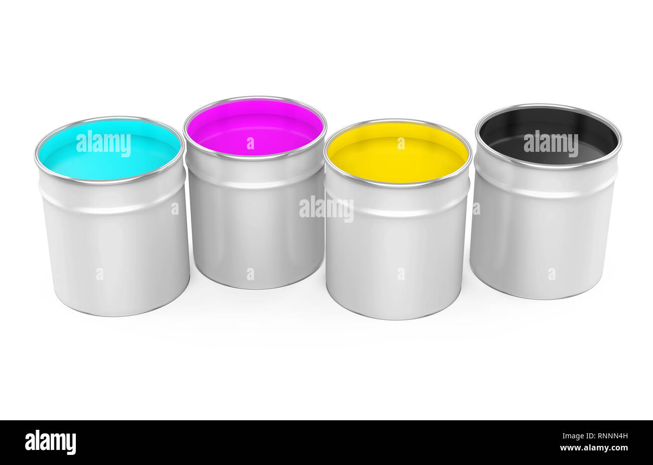 Cmyk paint Cut Out Stock Images & Pictures - Alamy