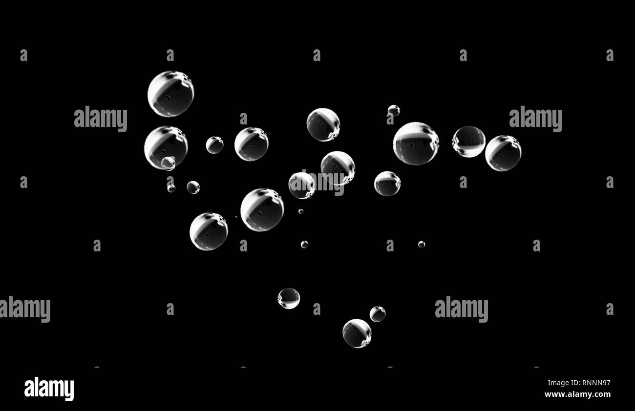 Bubbles underwater texture overlays on isolated background Stock Photo ...