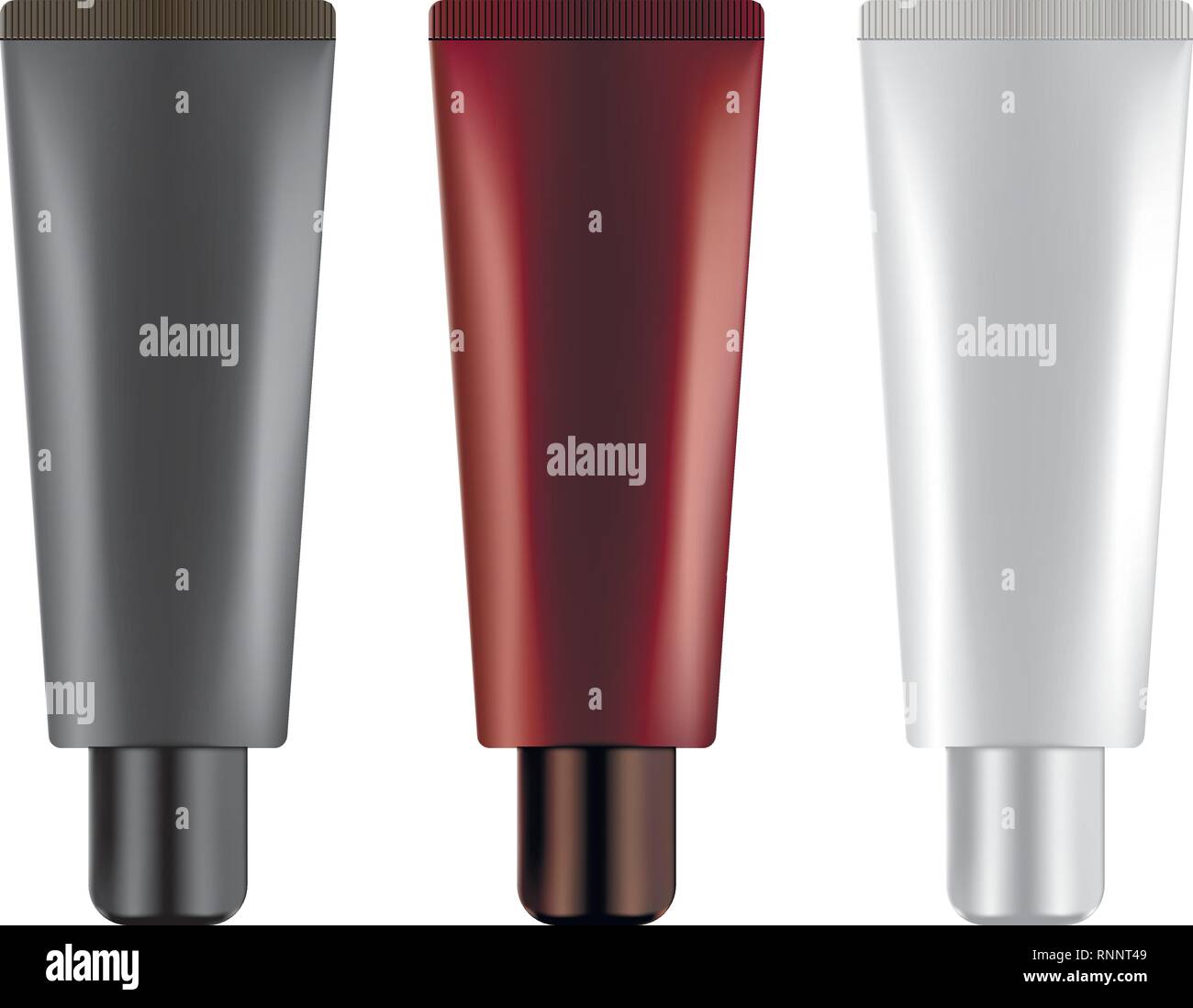 Cosmetic tube for eye cream, gel or essence. 3d realistic vector ...