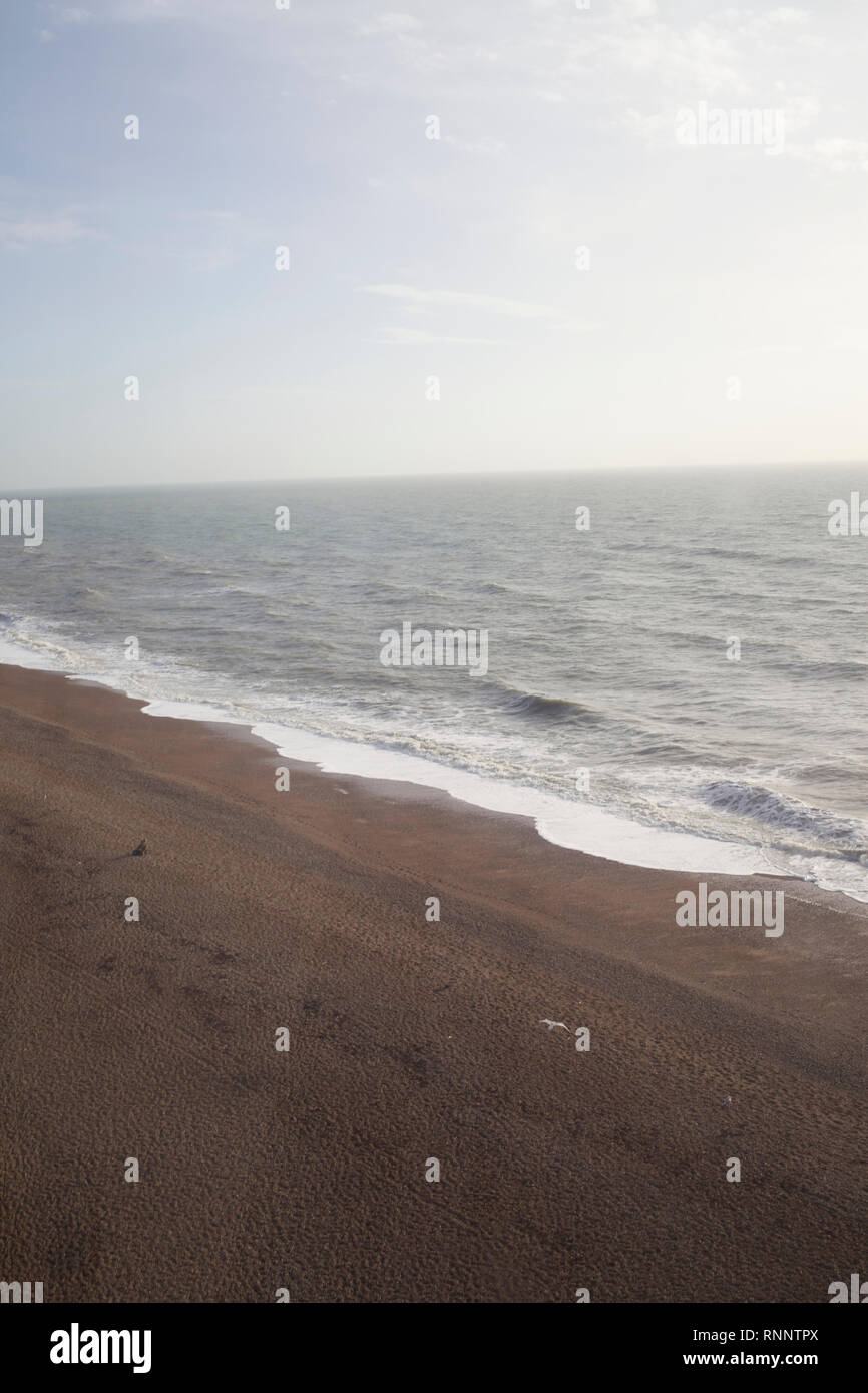 Brighton sand beach, United Kingdom Stock Photo - Alamy