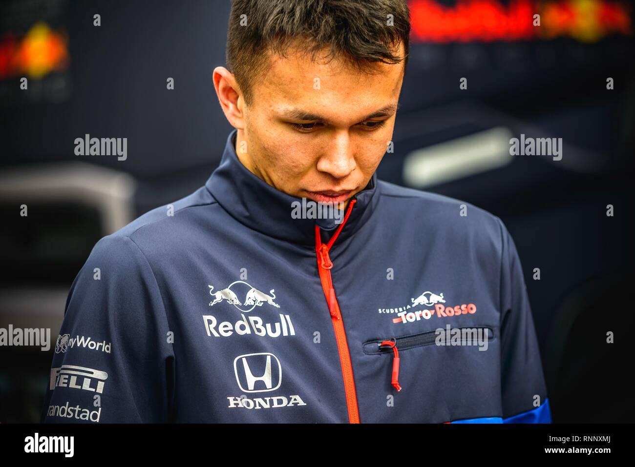 Pierre gasly red bull 2019 barcelona hi-res stock photography and ...
