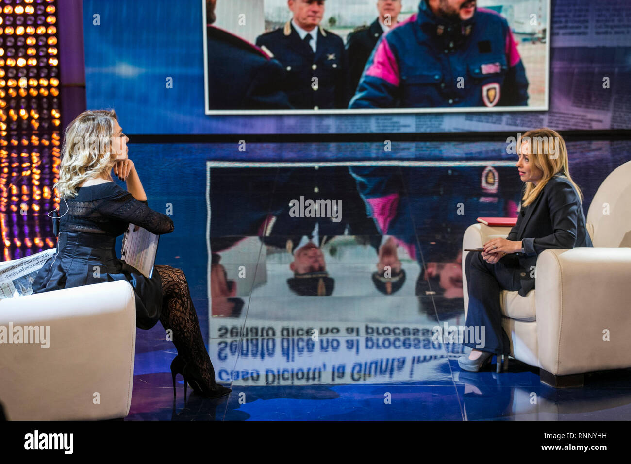 Milan, Italy. 19th Feb, 2019. Photo Stefano De Grandis - LaPresse 19-02 ...