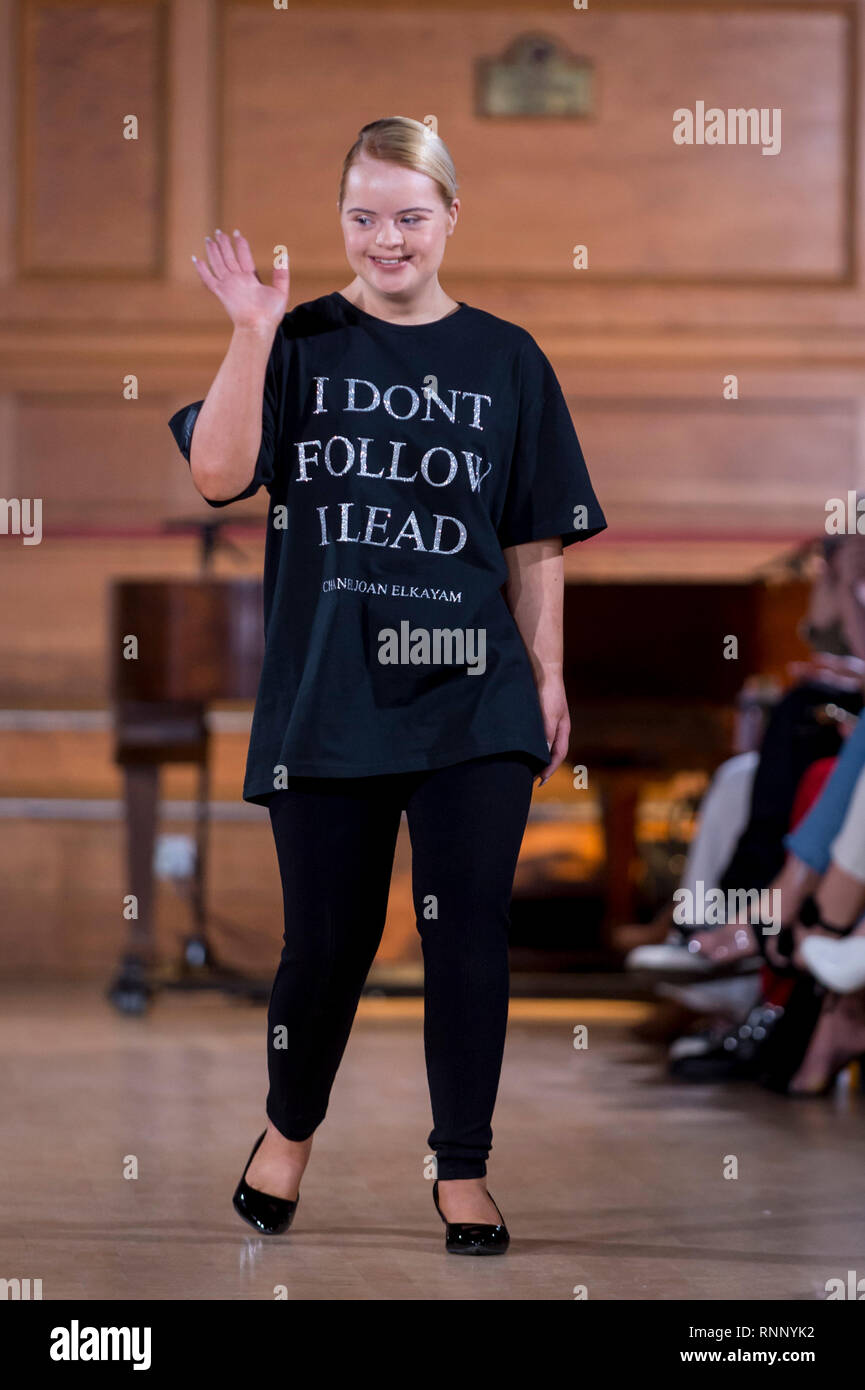 London, UK. 19 February 2019. Kate Grant, a Northern Ireland teenage ...