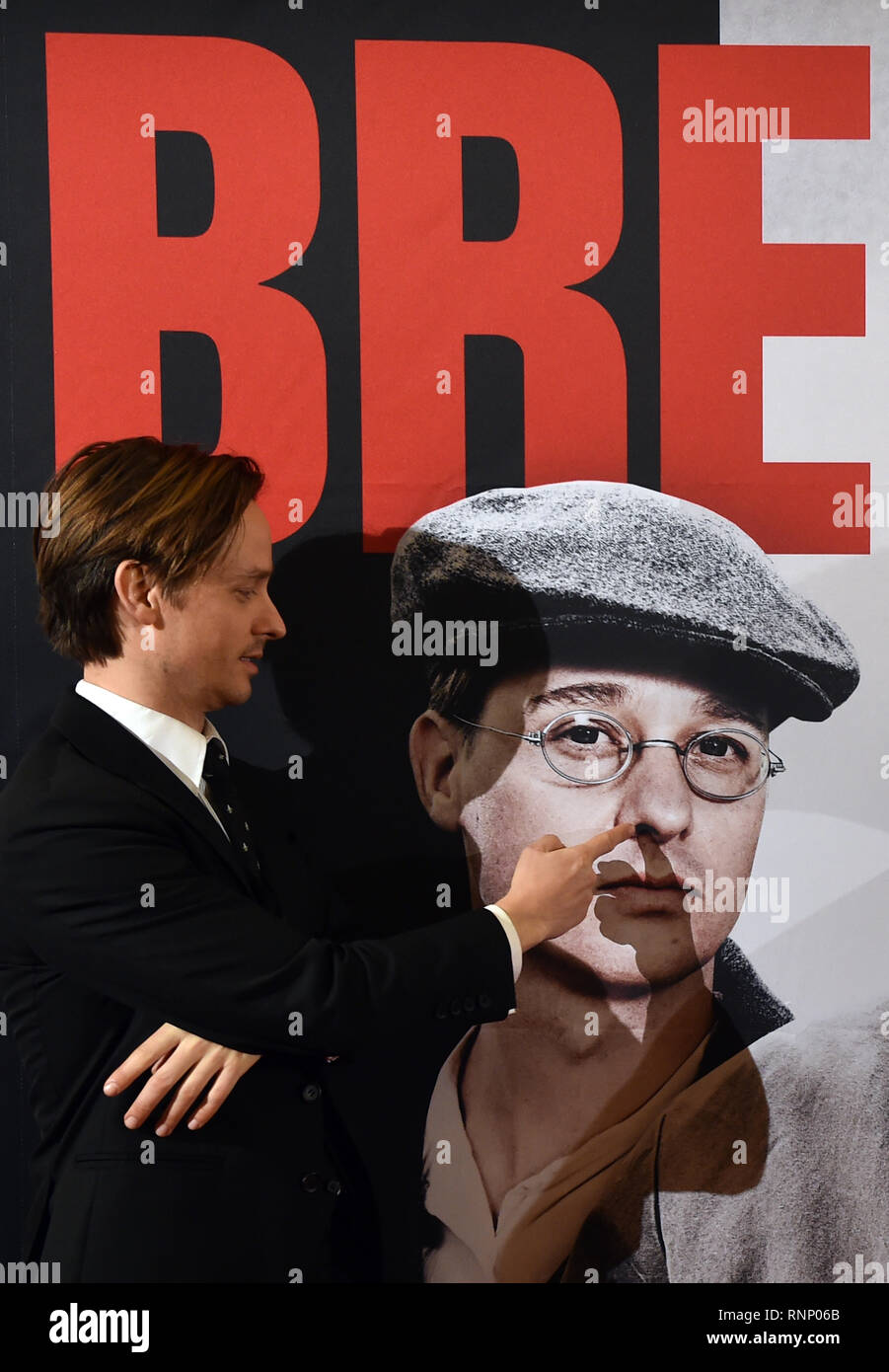 Essen, Germany. 19th Feb, 2019. Actor Tom Schilling is about to ...