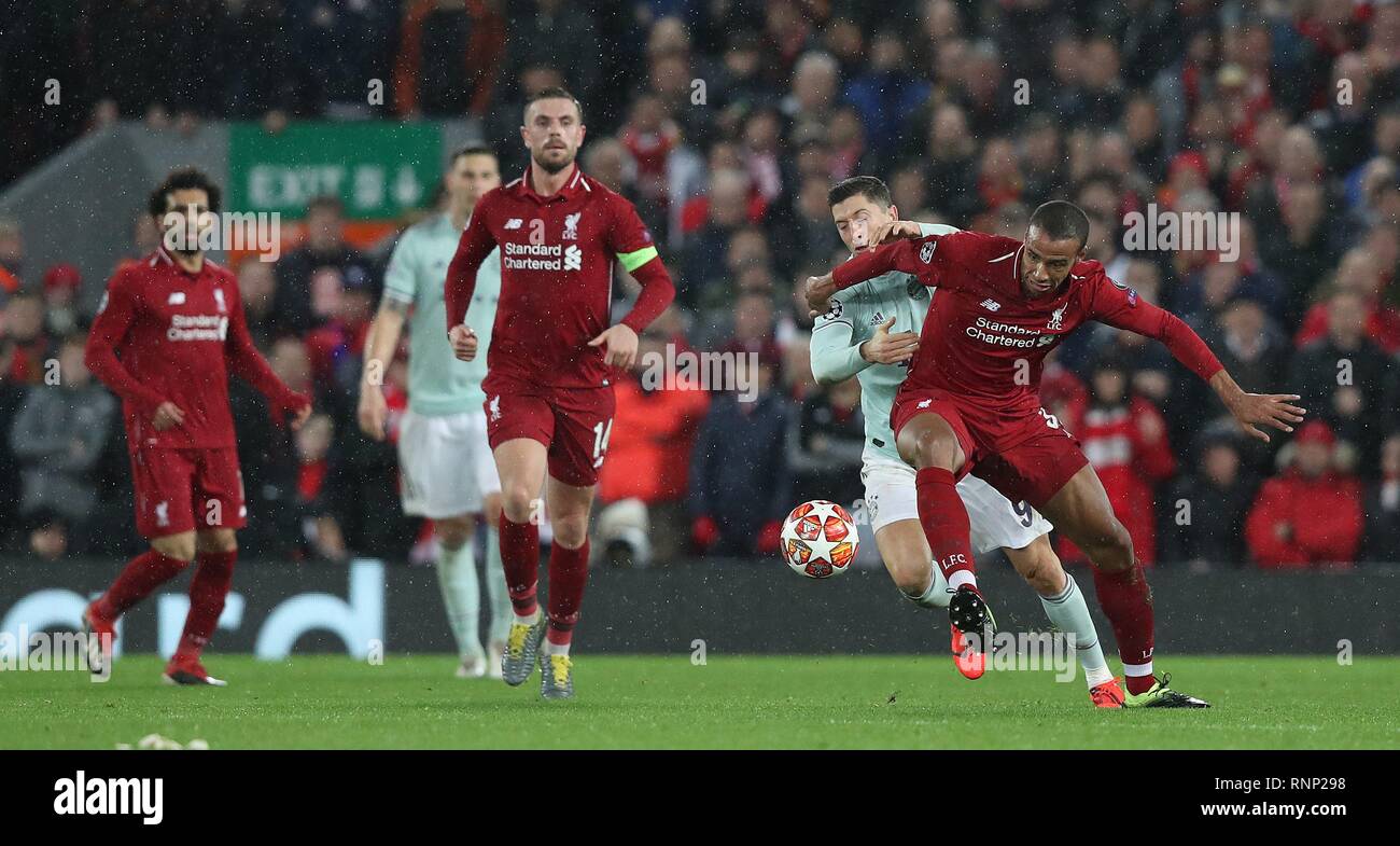 firo: 19.02.2019, Football, Champions League, Season 2018/2019, UEFA ...