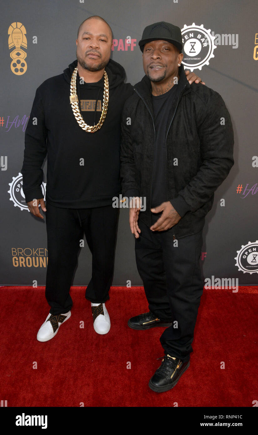 LOS ANGELES, CA-FEBURARY 18: Alvin 'Xzibit' Joiner, James 'Jayo Felony ...