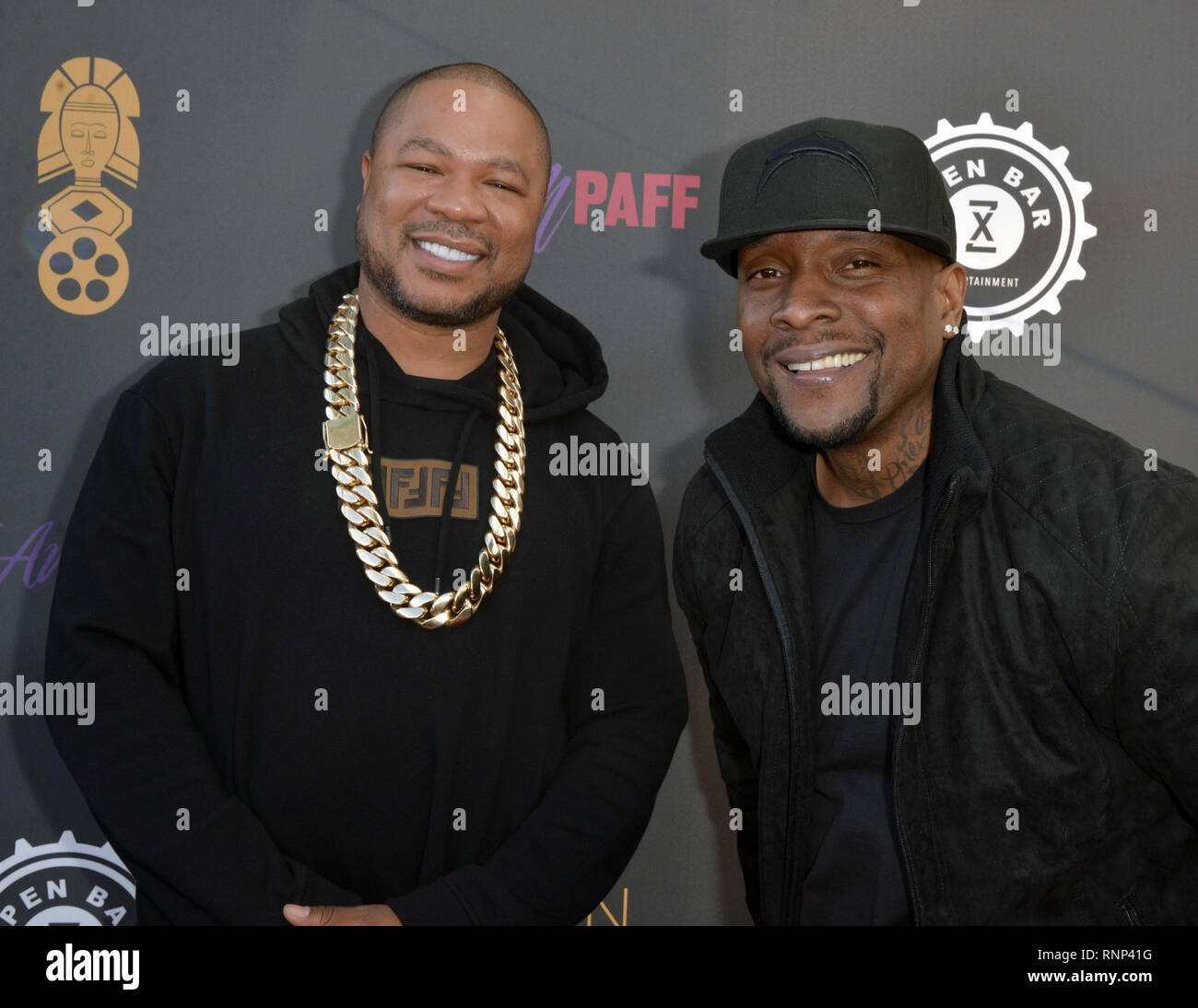 LOS ANGELES, CA-FEBURARY 18: Alvin 'Xzibit' Joiner, James 'Jayo Felony ...