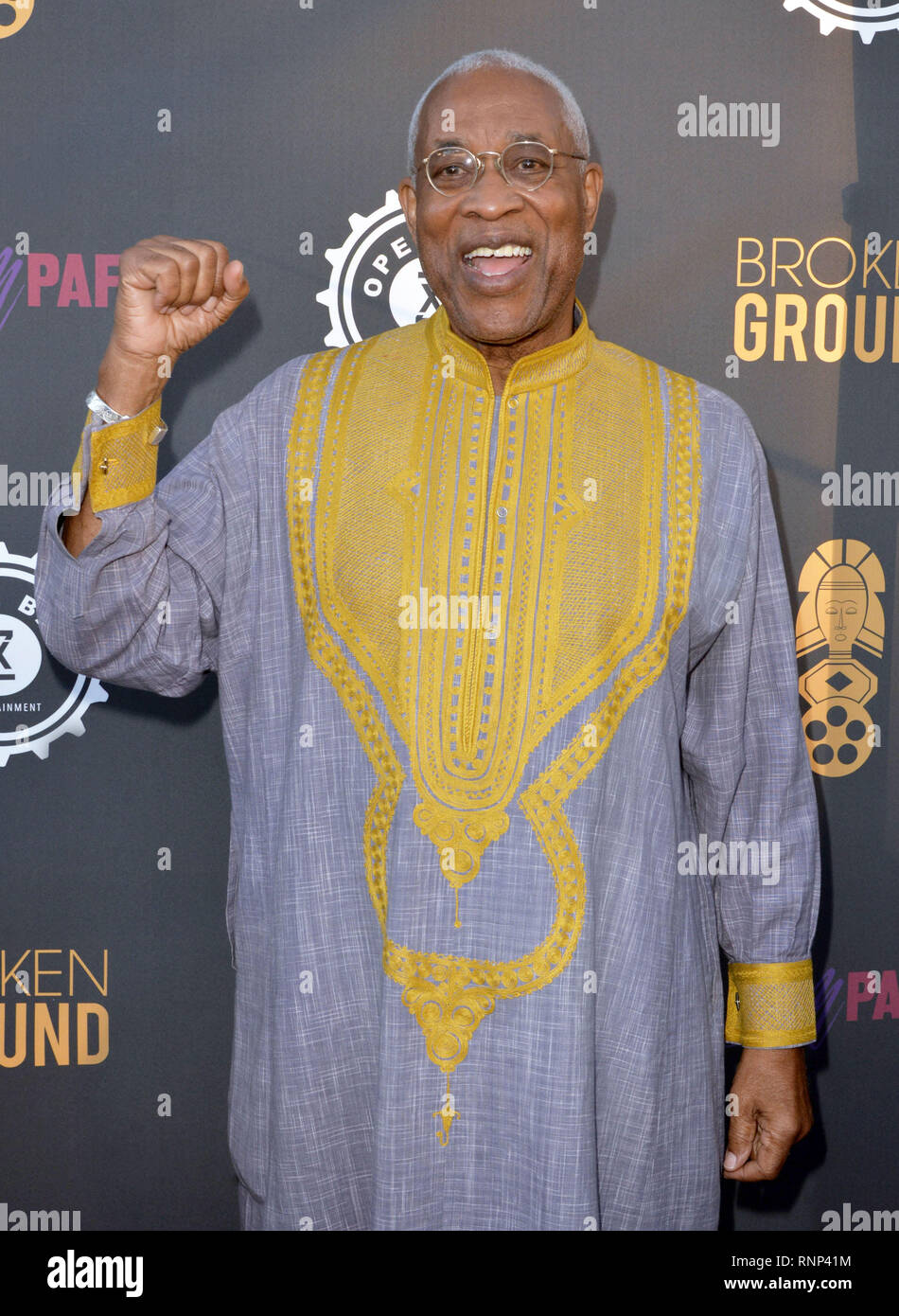 LOS ANGELES, CA-FEBURARY 18: Ayuko Babu at the"Broken Ground" screening ...