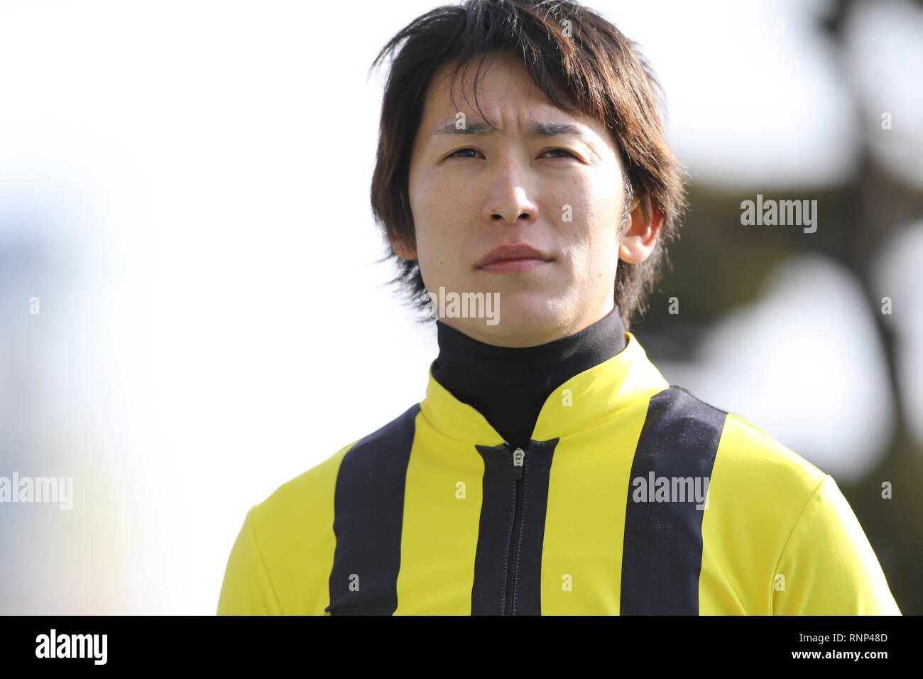 Fukuoka, Japan. 17th Feb, 2019. Genki Maruyama Horse Racing : Jockey ...