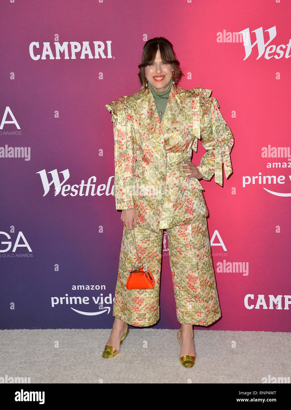 Los Angeles, USA. February 19, 2019: Natasha Newman-Thomas at the 2019 ...