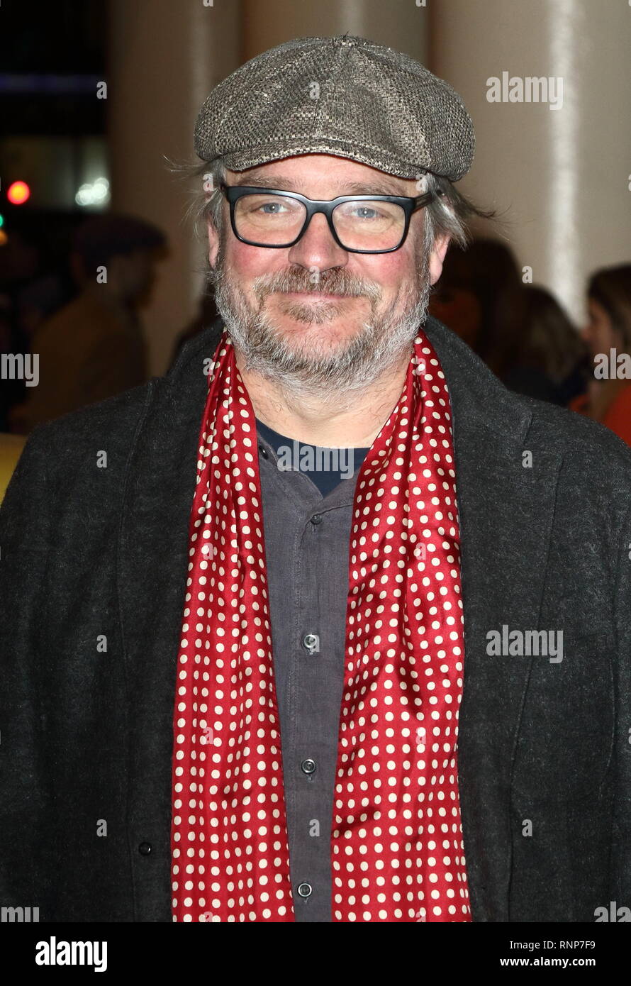 London, UK. 19th Feb, 2019. Charlie Higson seen during the Only Fools ...