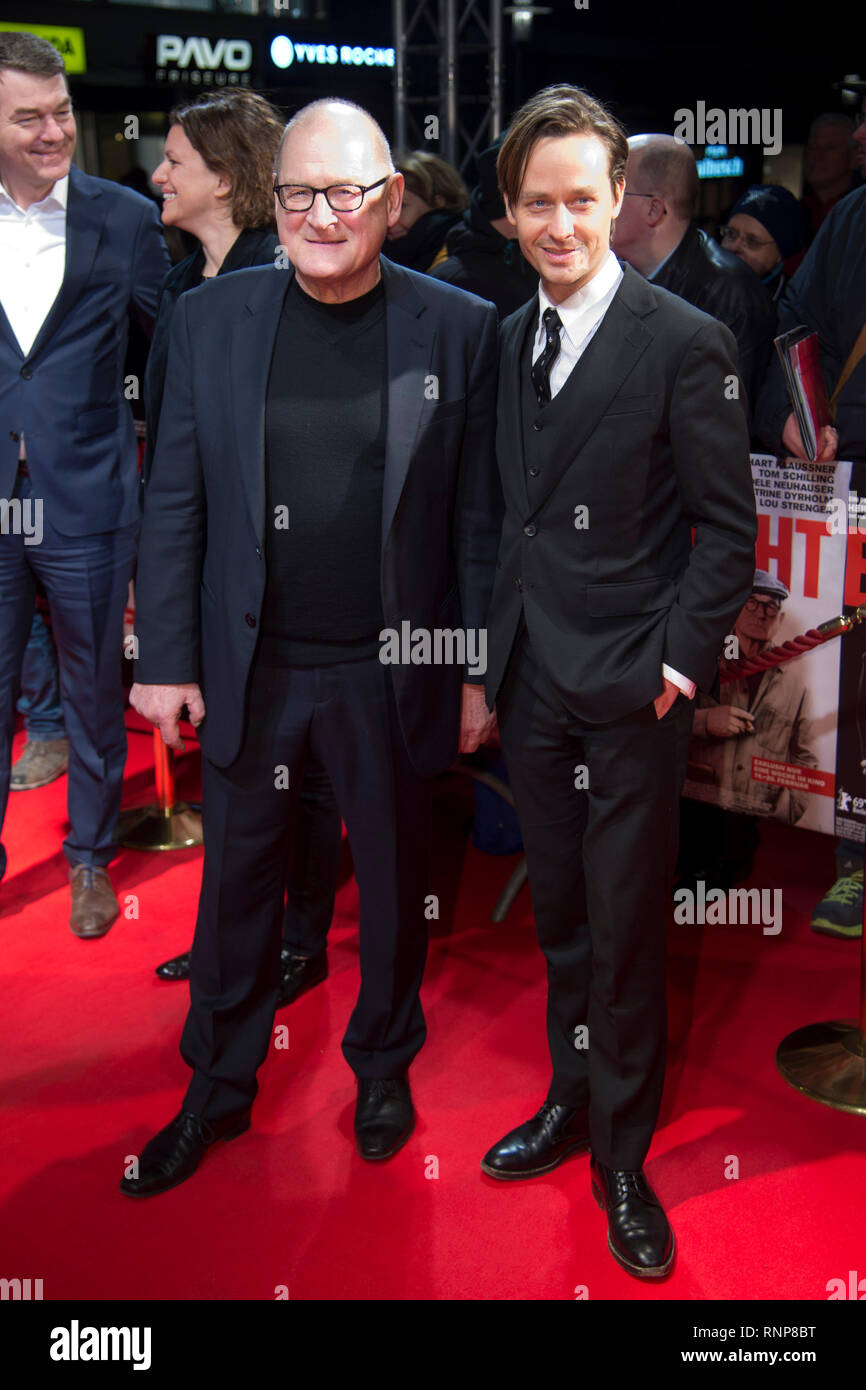 Eat, Deutschland. 19th Feb, 2019. from left: Burghart KLAUSSNER ...