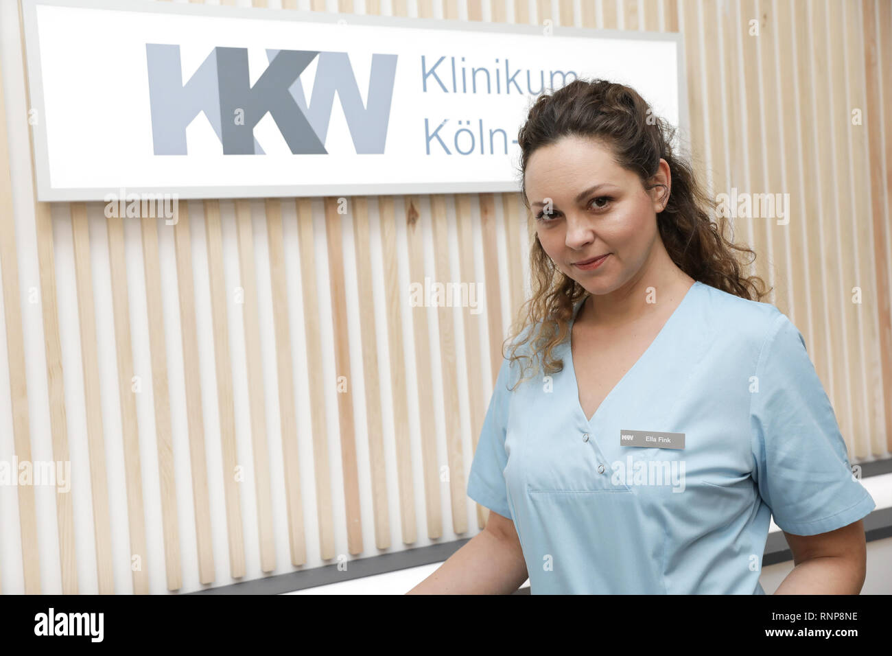 20 February 2019, Berlin: The actress Ines Quermann has herself ...