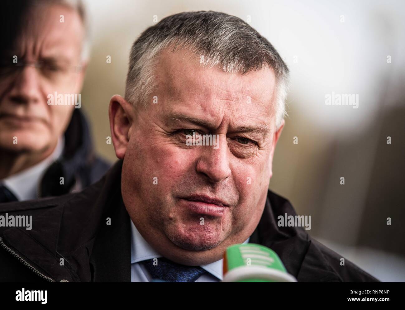 Munich, Bavaria, Germany. 20th Feb, 2019. WALTER HEIDL, PrÃ¤sident des ...