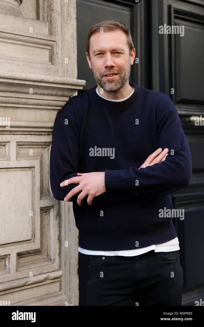 Roma, Italia. 20th Feb, 2019. Jakob Cedergren Rome February 20th 2019 ...