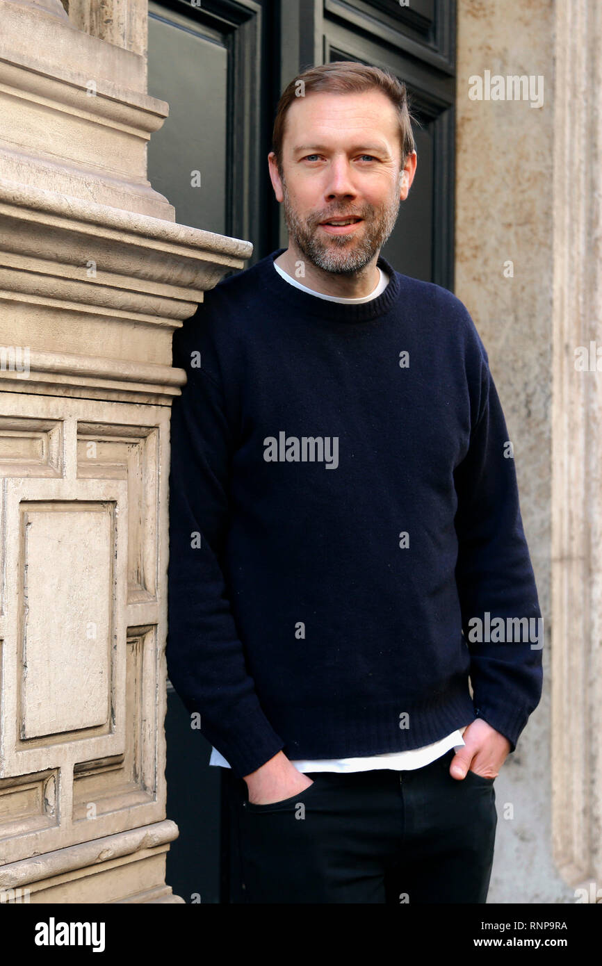 Roma, Italia. 20th Feb, 2019. Jakob Cedergren Rome February 20th 2019 ...