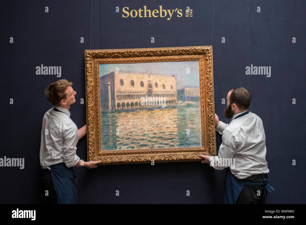 Claude monet le palais ducal hi-res stock photography and images - Alamy