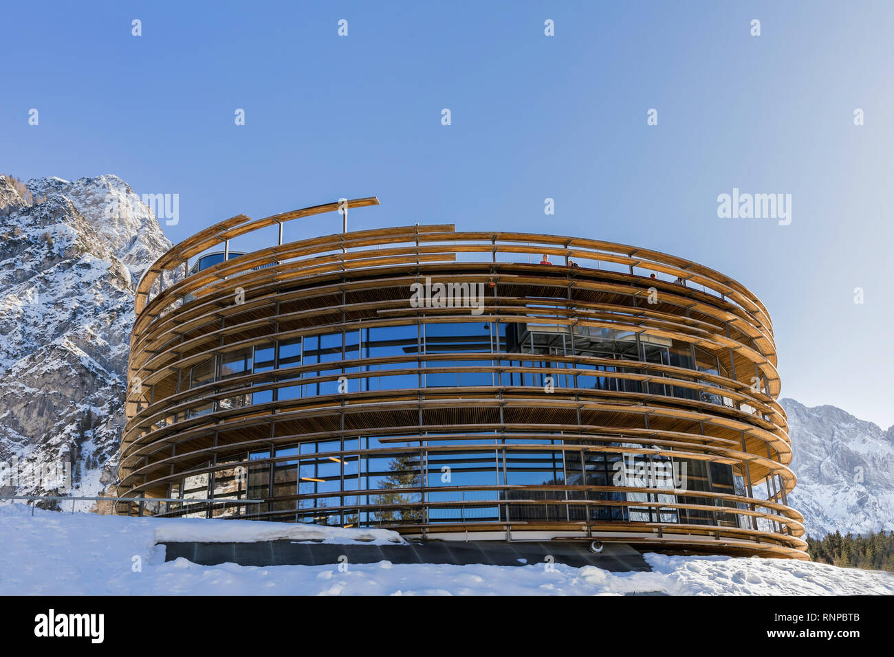Planica, Slovenia - February 17, 2019. Planica Museum in Planica ...