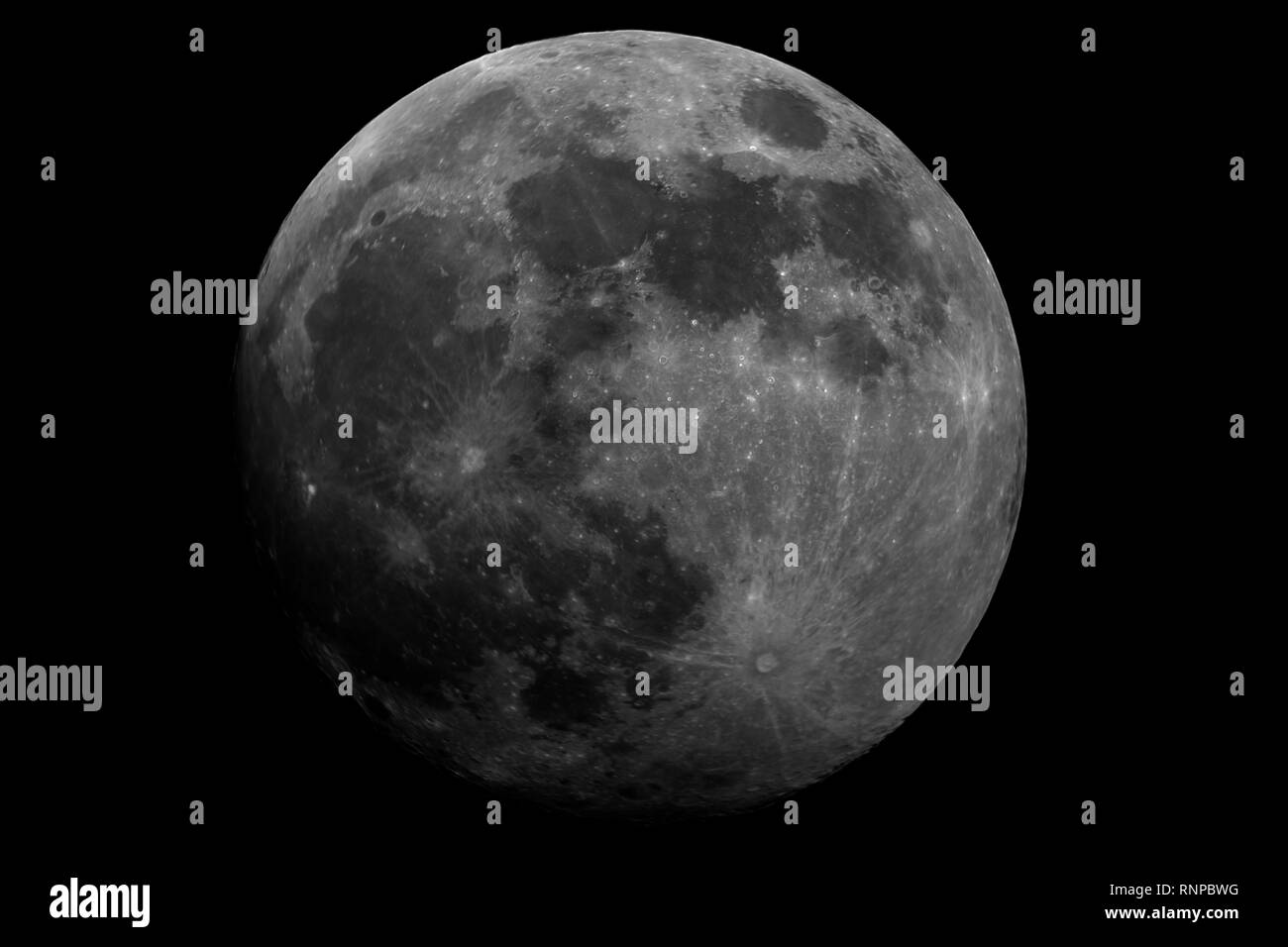 Large moon crater hi-res stock photography and images - Alamy