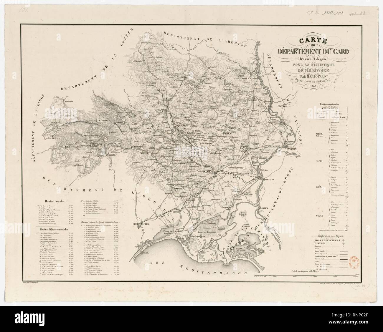 Carte du gard hi-res stock photography and images - Alamy