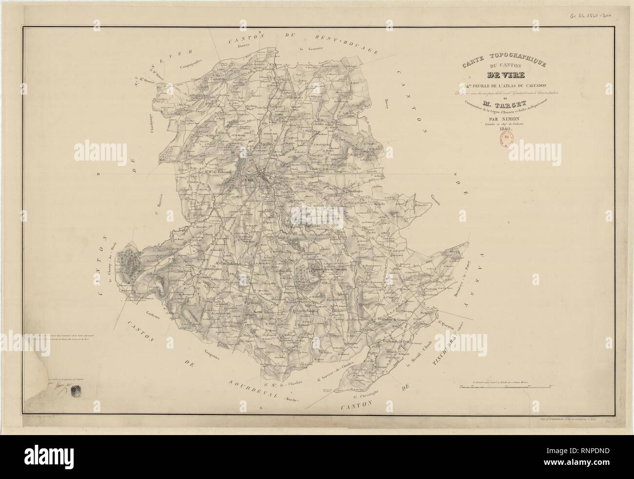 Carte du canton hi-res stock photography and images - Alamy