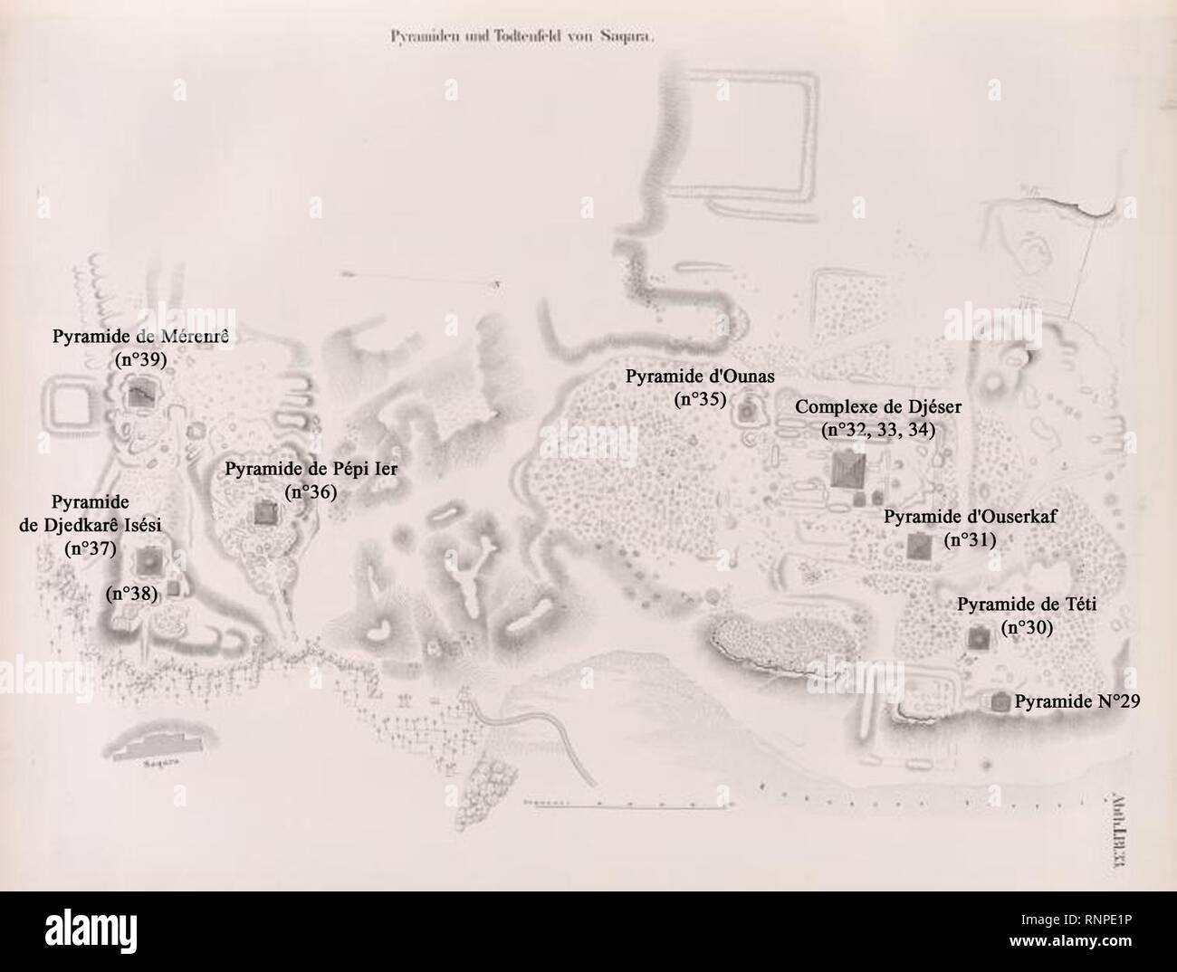 Carte lepsius hi-res stock photography and images - Alamy