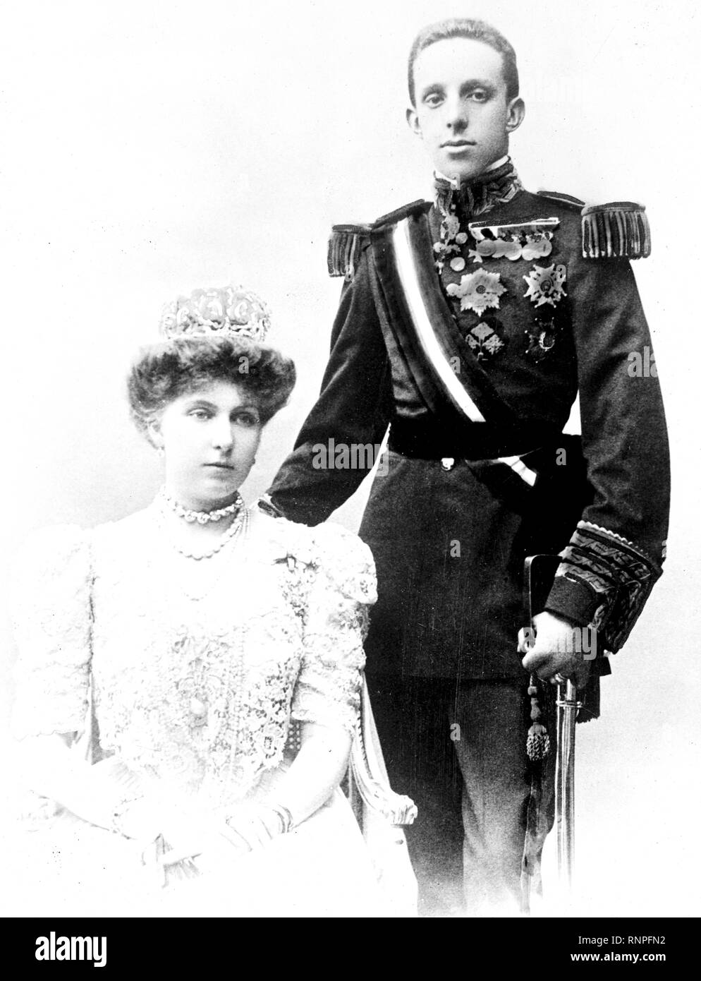 King and queen of spain Cut Out Stock Images & Pictures - Alamy