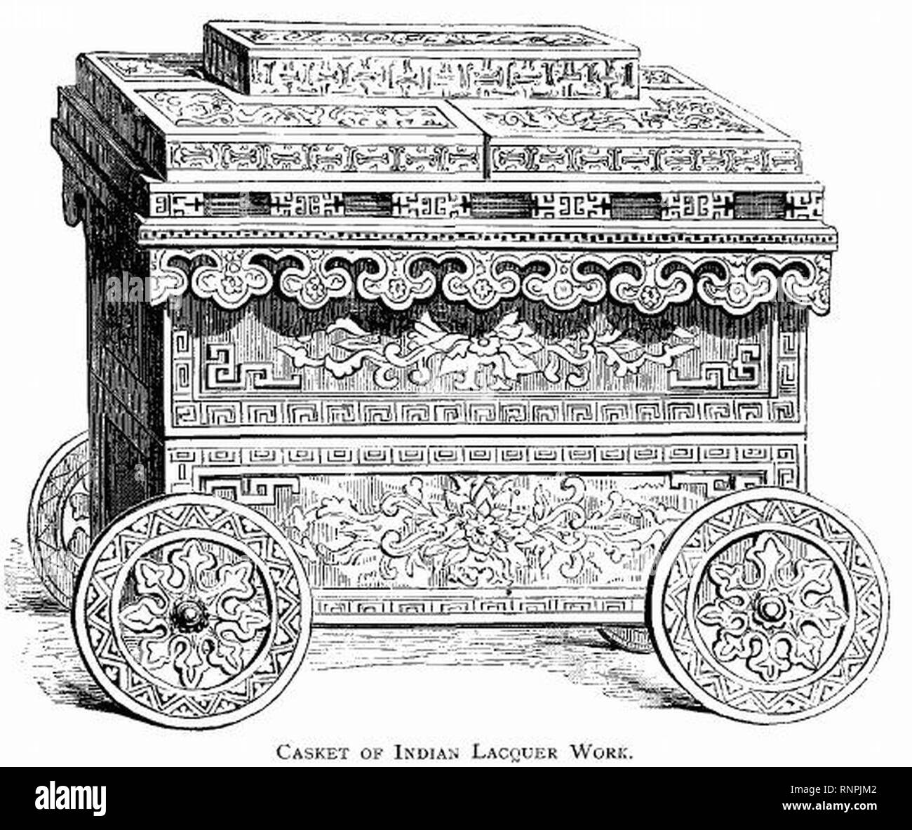 Indian casket hi-res stock photography and images - Alamy