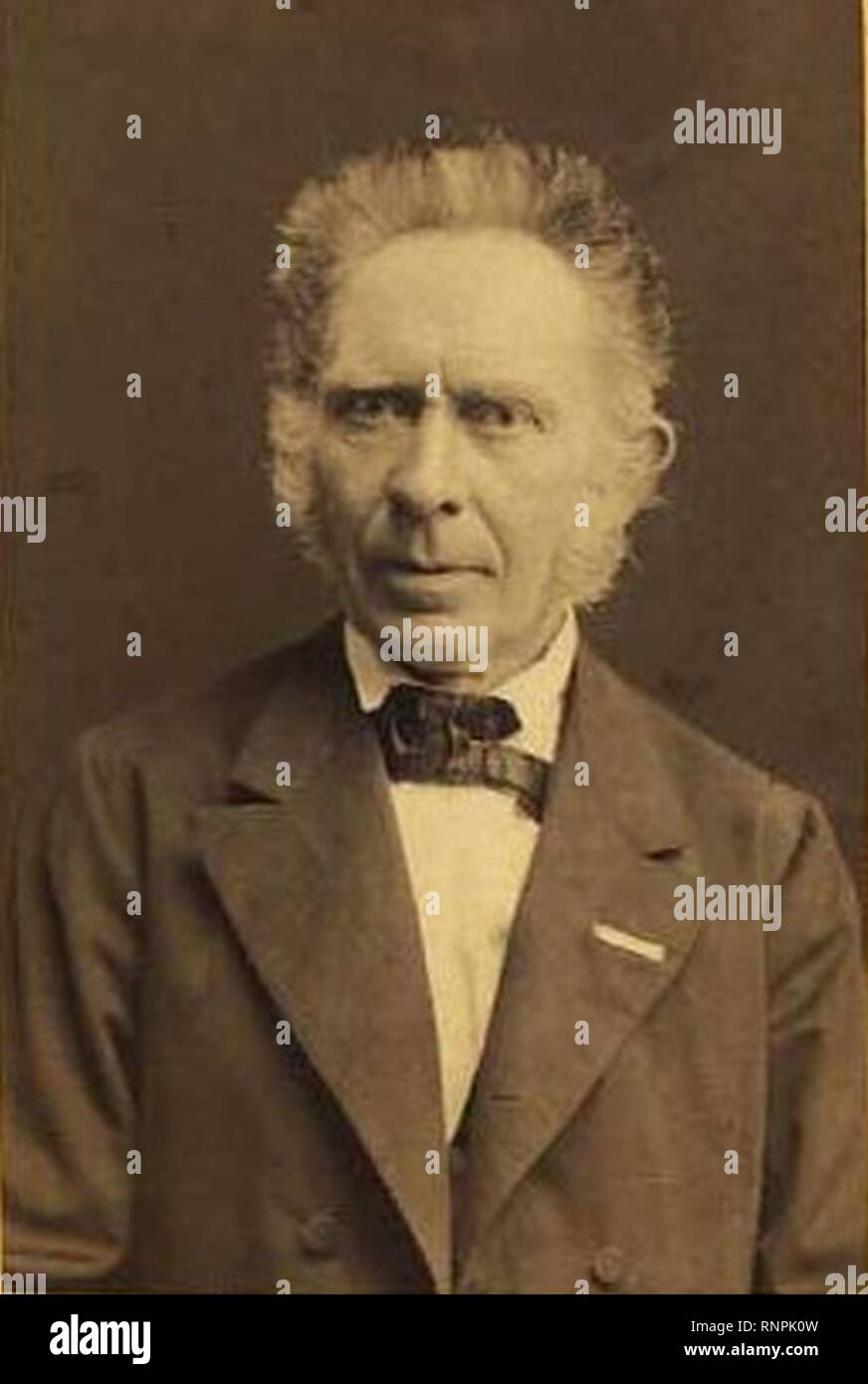 Caspar Frederik Wegener 1876 by Hansen Schou & Weller Stock Photo - Alamy