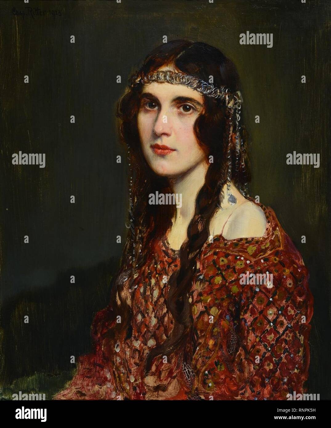 Caspar Ritter - Bohémienne, 1923 Stock Photo - Alamy