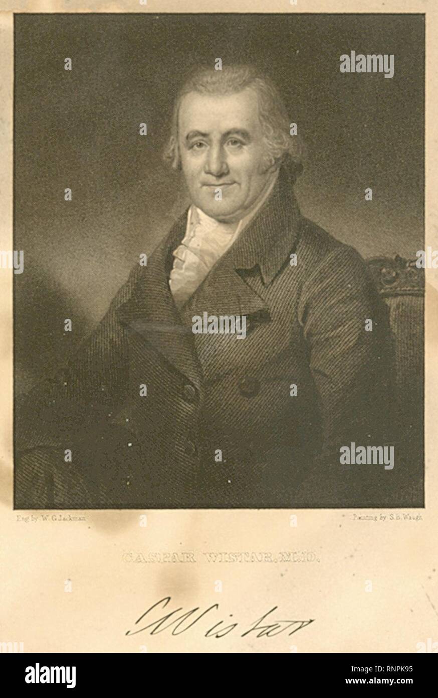 Caspar wistar hi-res stock photography and images - Alamy