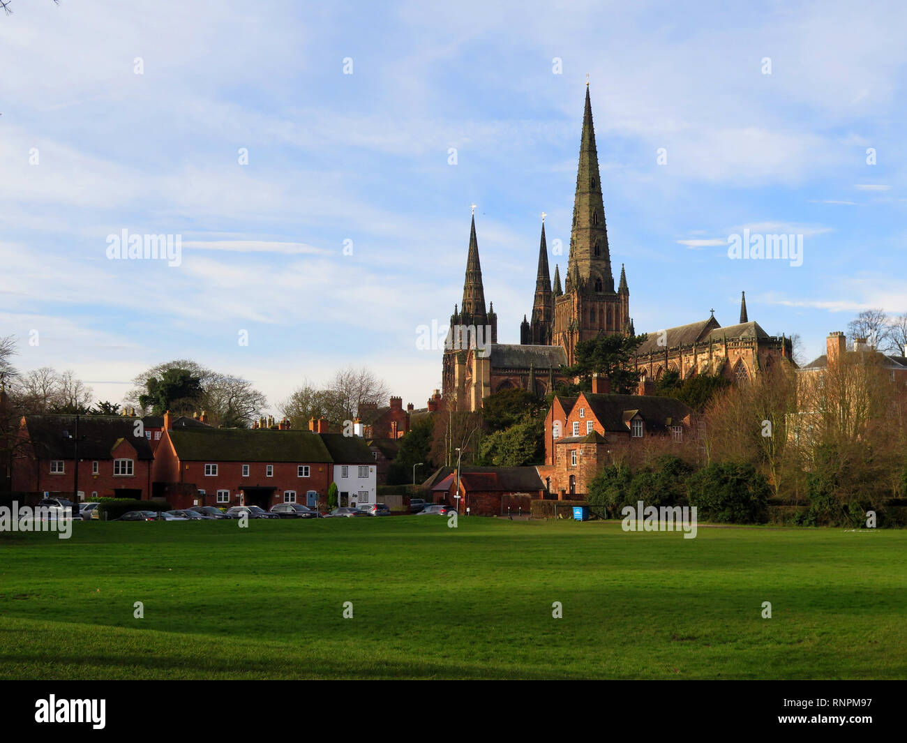 Lichfield church hi-res stock photography and images - Alamy