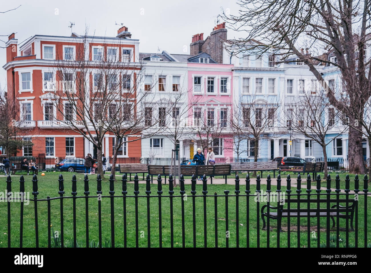 Chalcot square gardens hi-res stock photography and images - Alamy