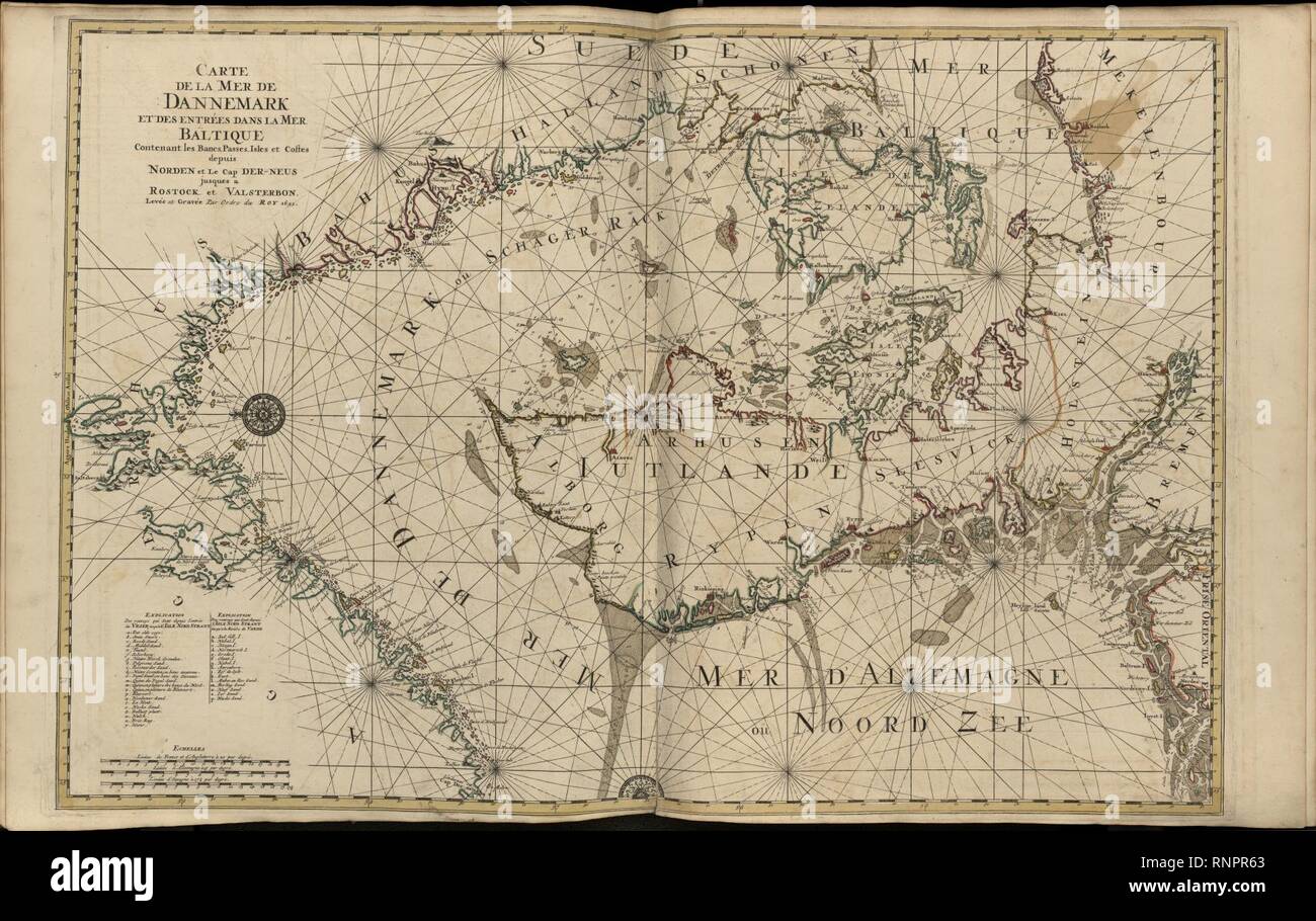 Carte de la mer hi-res stock photography and images - Alamy