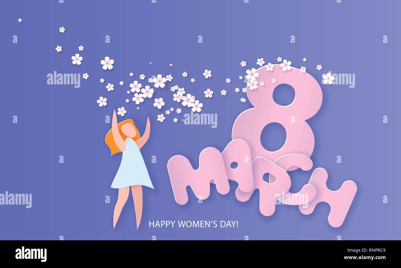 Cartoon woman flower hi-res stock photography and images - Alamy