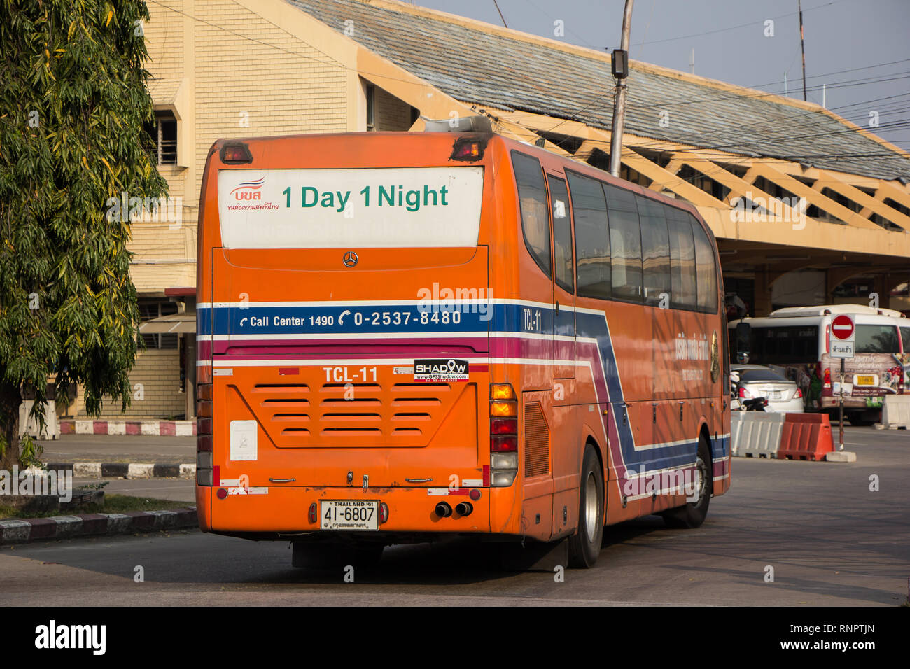 Chiangmai, Thailand - February 16 2019: Cargo Express Bus of The ...