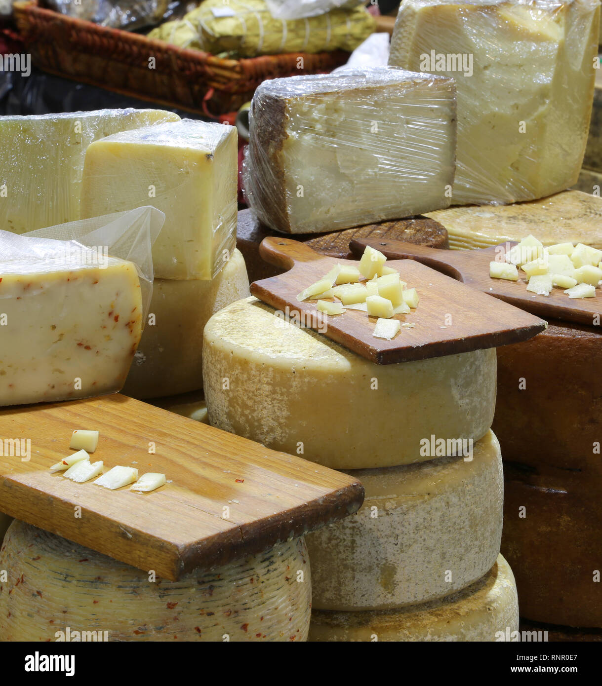 Ewes cheeses hi-res stock photography and images - Alamy