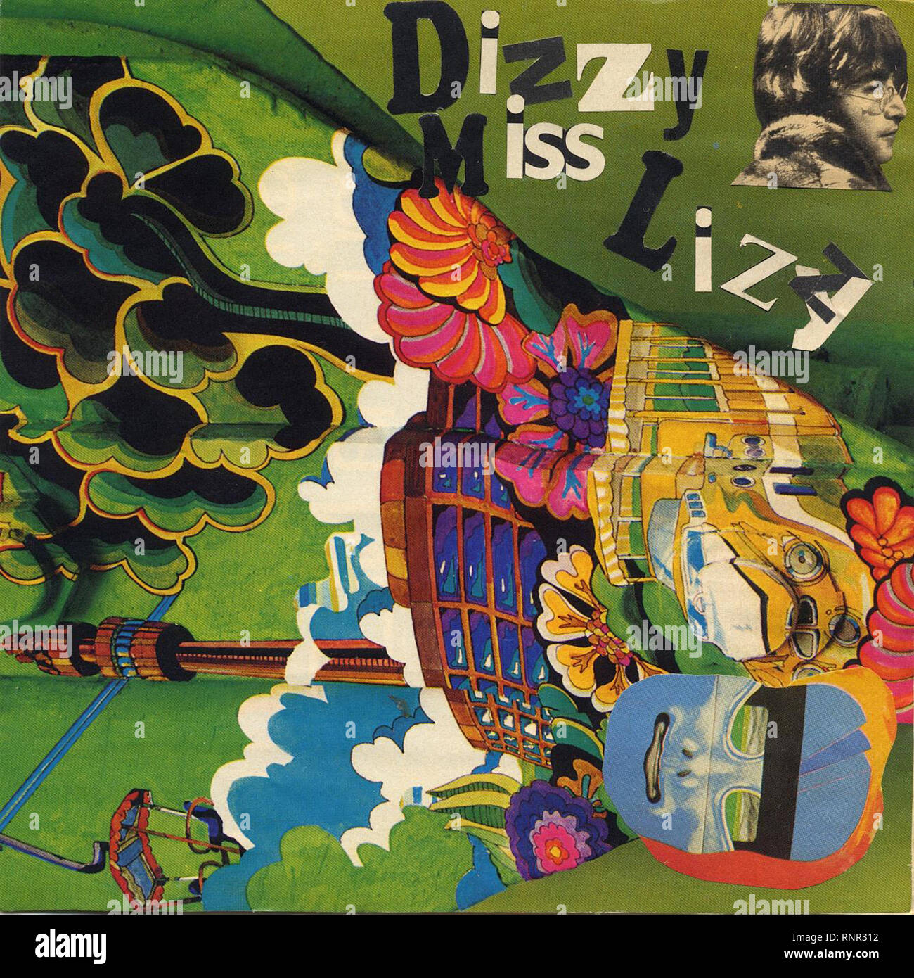 Dizzy Miss Lizzy - Vintage Cover Album Stock Photo - Alamy